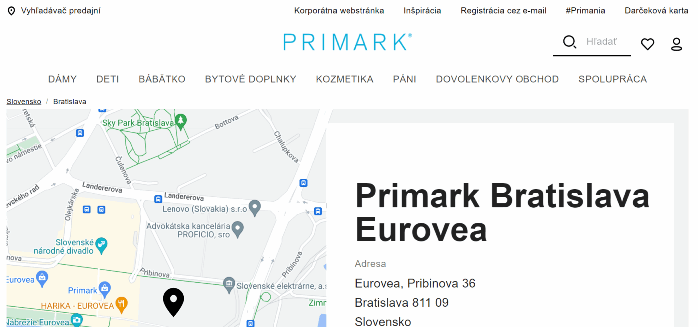 Primark Bratislava – Eurovea, otvorenie, fotky - iCestovanie.sk